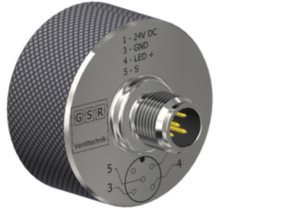 Inductive Sensor for End Position Detection from GSR Ventiltechnik ...