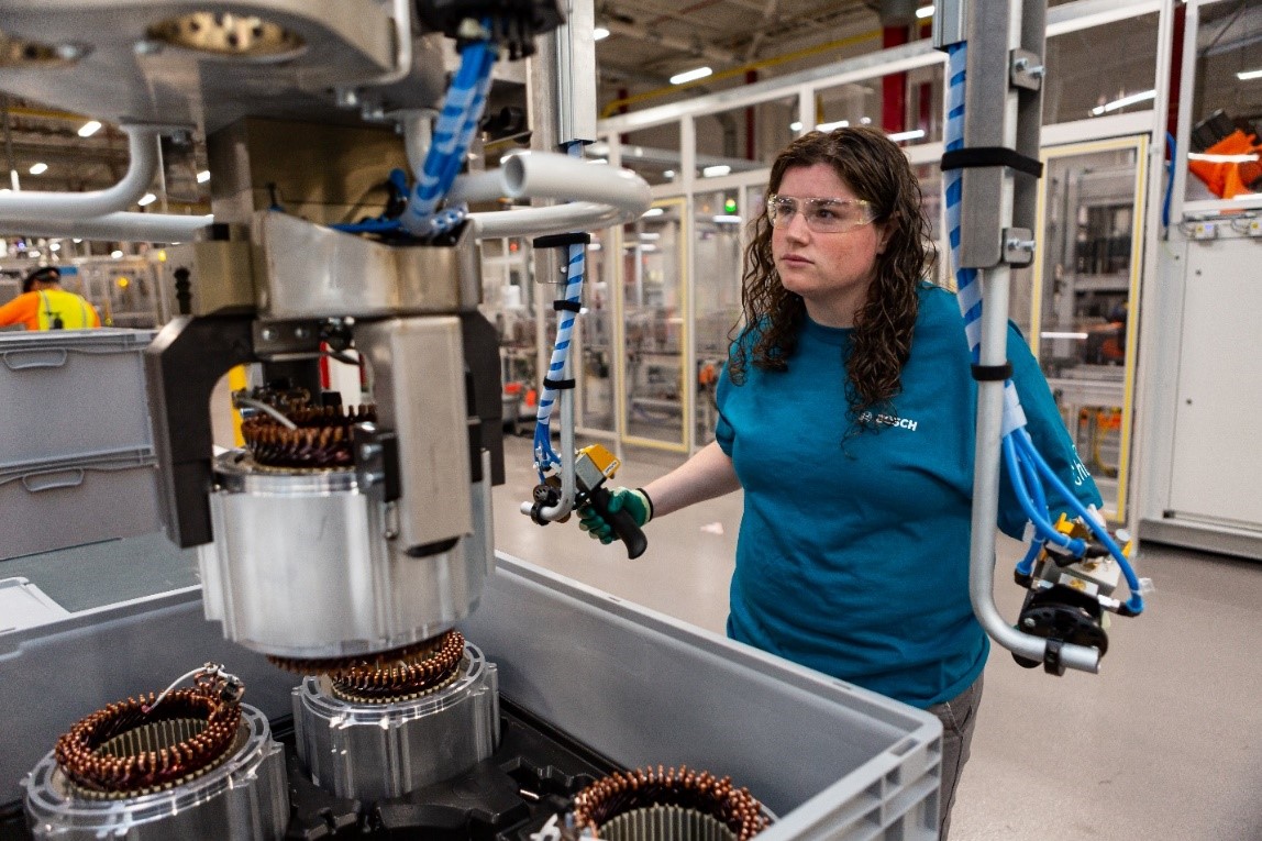 Bosch Ramps Up Electric Motor Production in Charleston with More Than ...