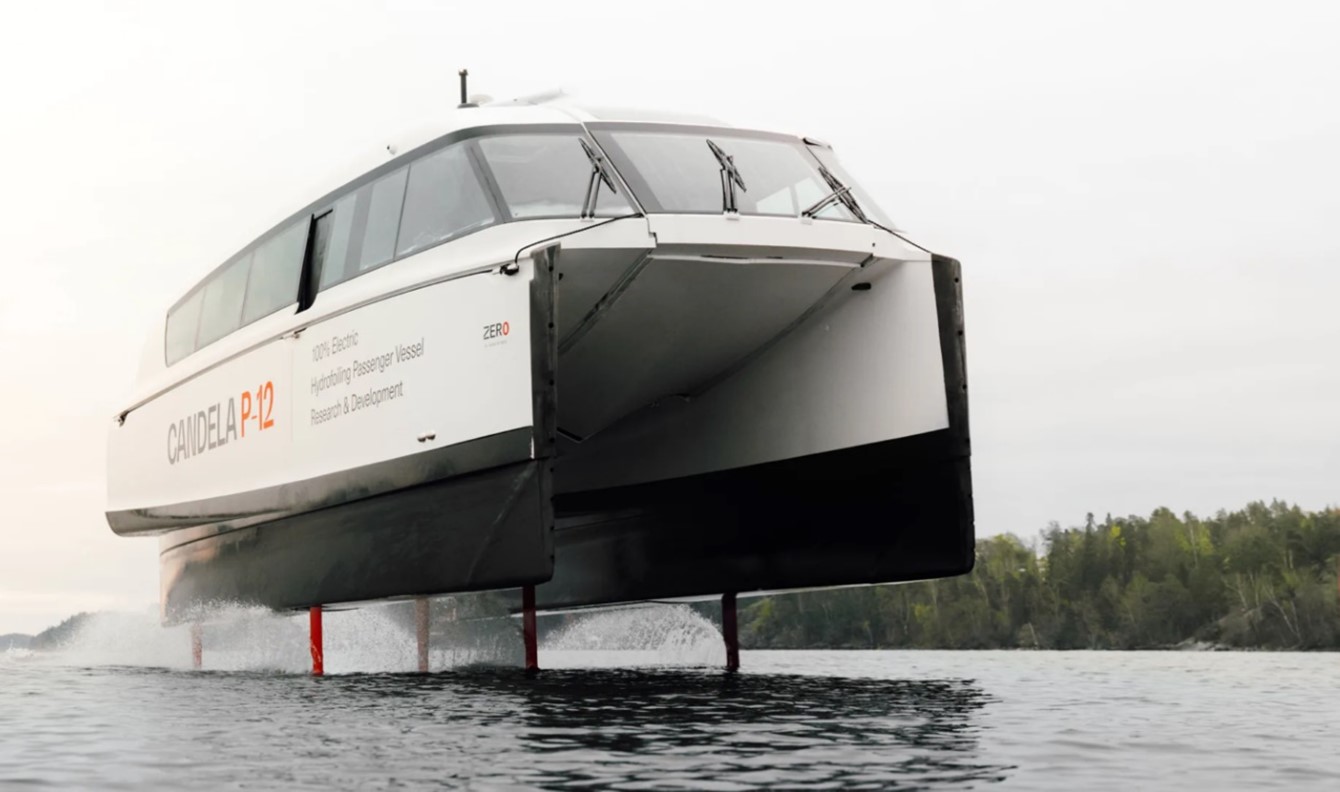Candela’s e-Power Hydrofoil Shuttle Takes to the Waterways of Sweden ...